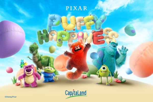 Bounce Into Happiness at CapitaLand Malls This Summer With ‘Pixar Puffy ...