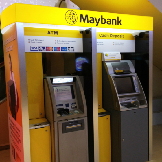 Maybank ATM | ATMS & Banks | Services | CapitaLand Malls