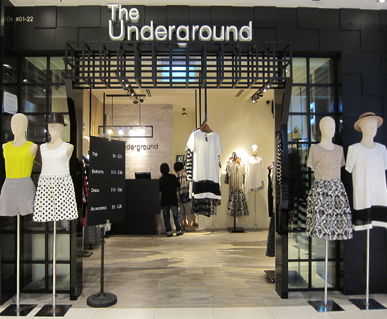 The Underground | Apparel | Fashion | CapitaLand Malls